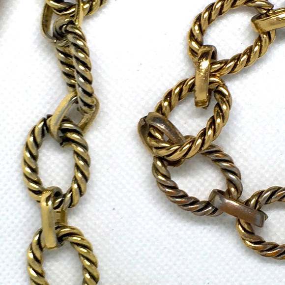 Premier Designs | Jewelry | Vintage Premier Designs Gold Twisted Linked ...